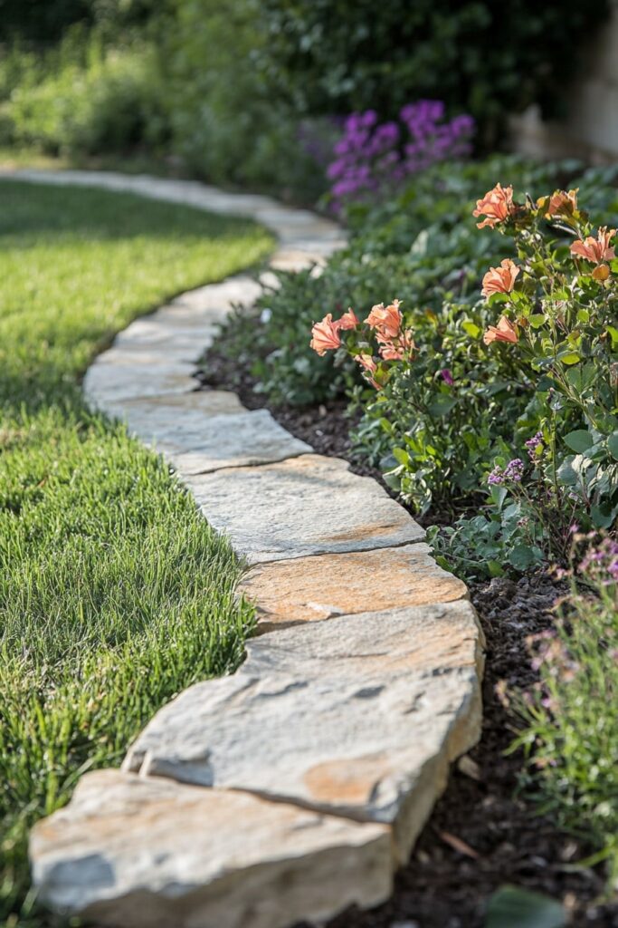 12 Genius Lawn Edging Ideas That Work Perfectly On A Slope